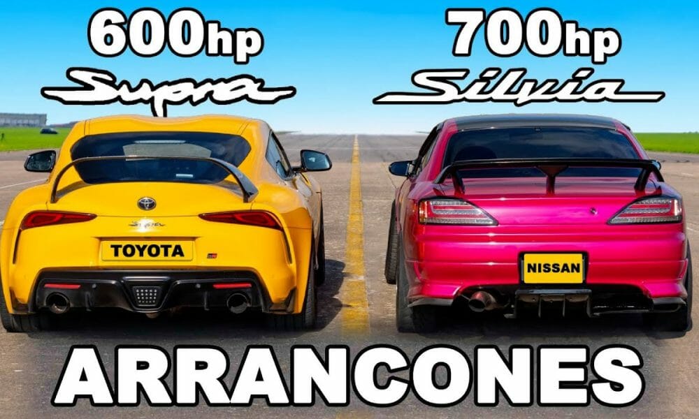 Carreras de Arrancones: Toyota Supra con 600 hp vs Nissan Silvia con ...