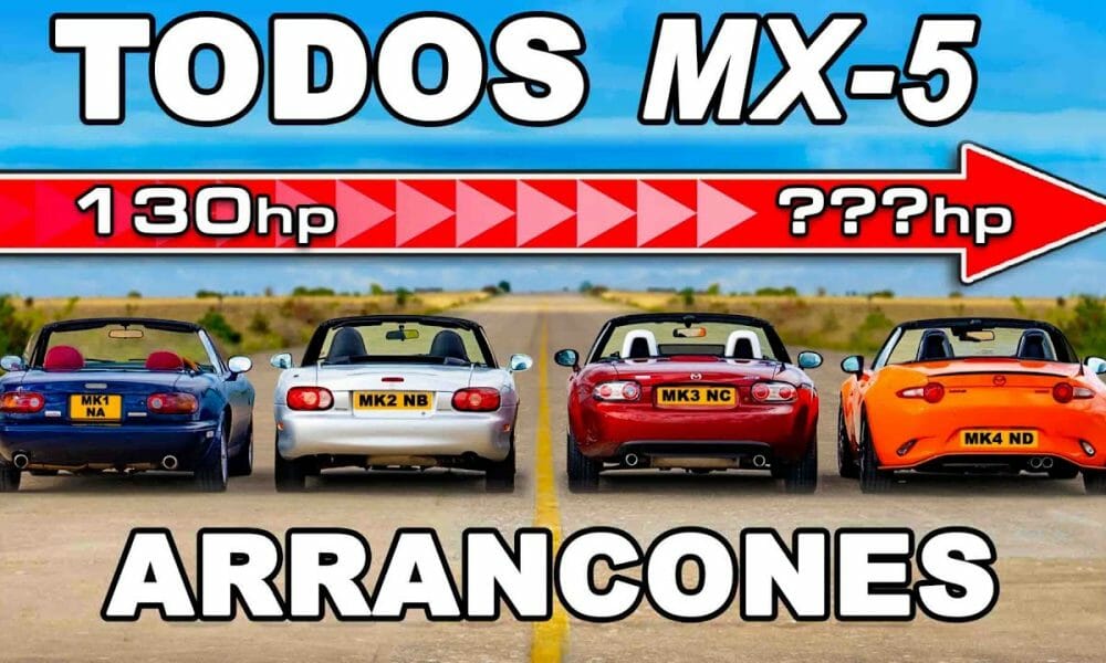 Generaciones Mazda MX-5: Competencias de velocidad - Autolandia